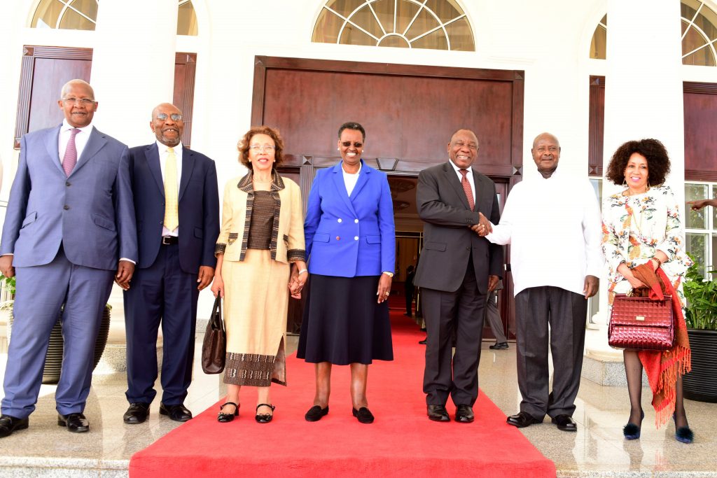President Ramaphosa and Wife in Uganda for ‘Kuhingira’ of Amama Mbabazi ...