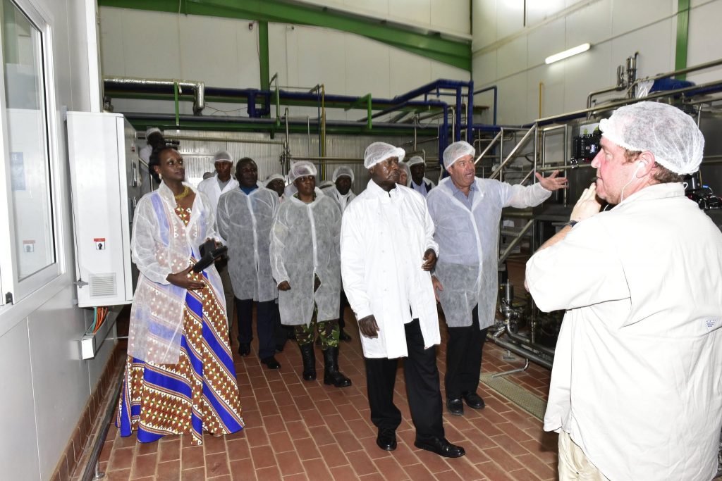 Museveni Opens Milk Processing Plant in Kiruhura - SoftPower News