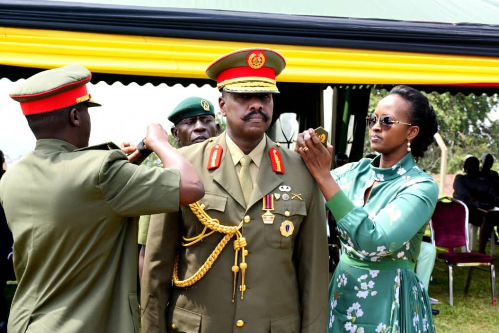 PHOTOS: Recently Promoted UPDF Officers Get Decorated - SoftPower News