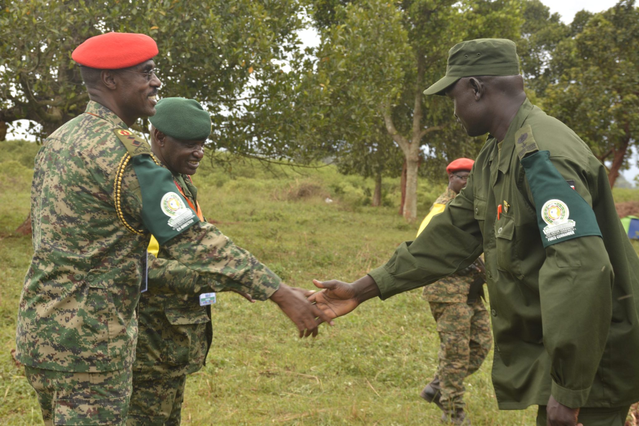 Maj Gen Don Nabasa Visits Camps of EAC Armed Forces - SoftPower News