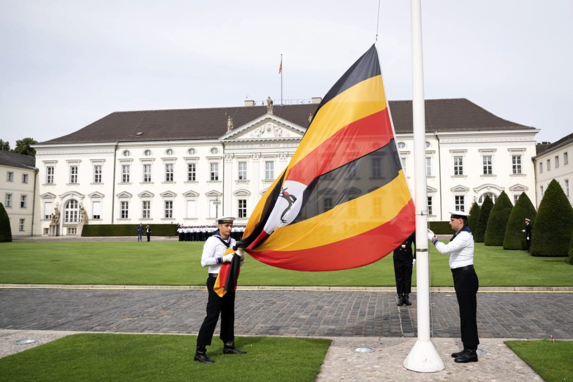 Amb Mubiru Presents Credentials to German President as Uganda ...