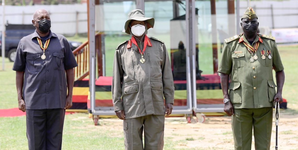 Gen Saleh, Koreta, Bosco Omure Receive Kabalega Star Medal as Rwigyema ...