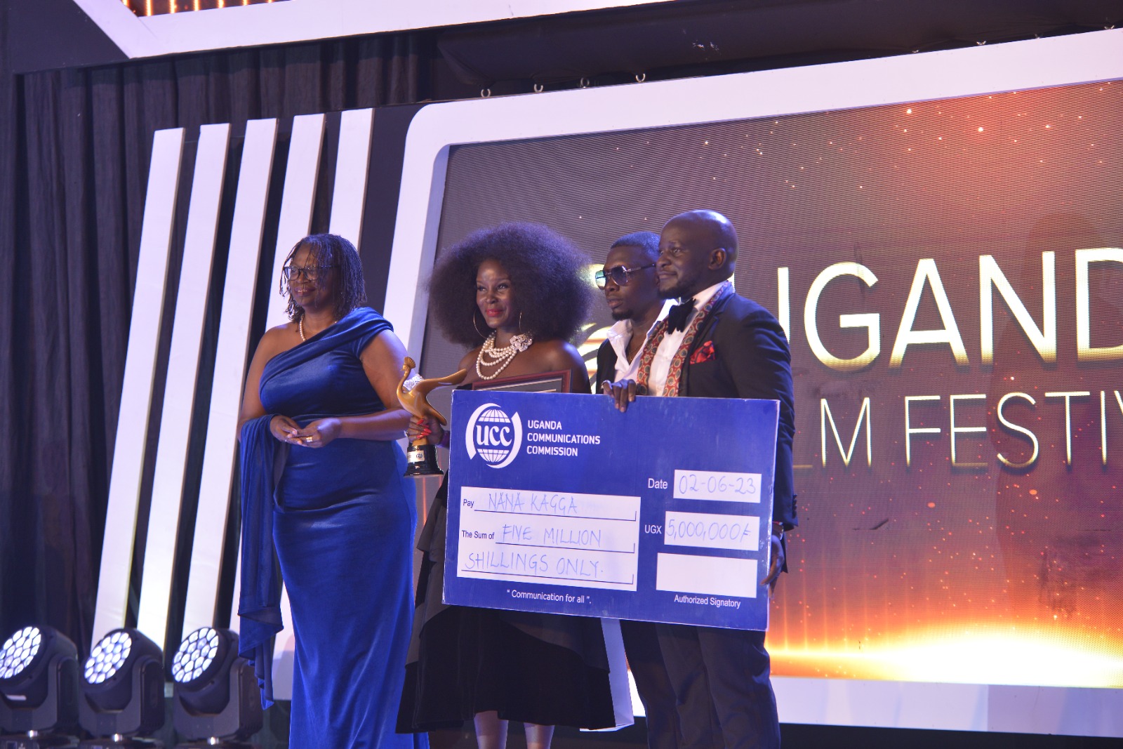 Mariam Ndagire Receives Lifetime Achievement Award as Uganda Film ...