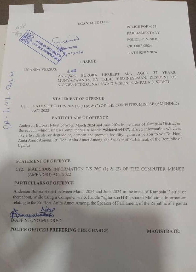 Ex-Rubaga RCC Anderson Burora Charged and Remanded for 'Spreading ...
