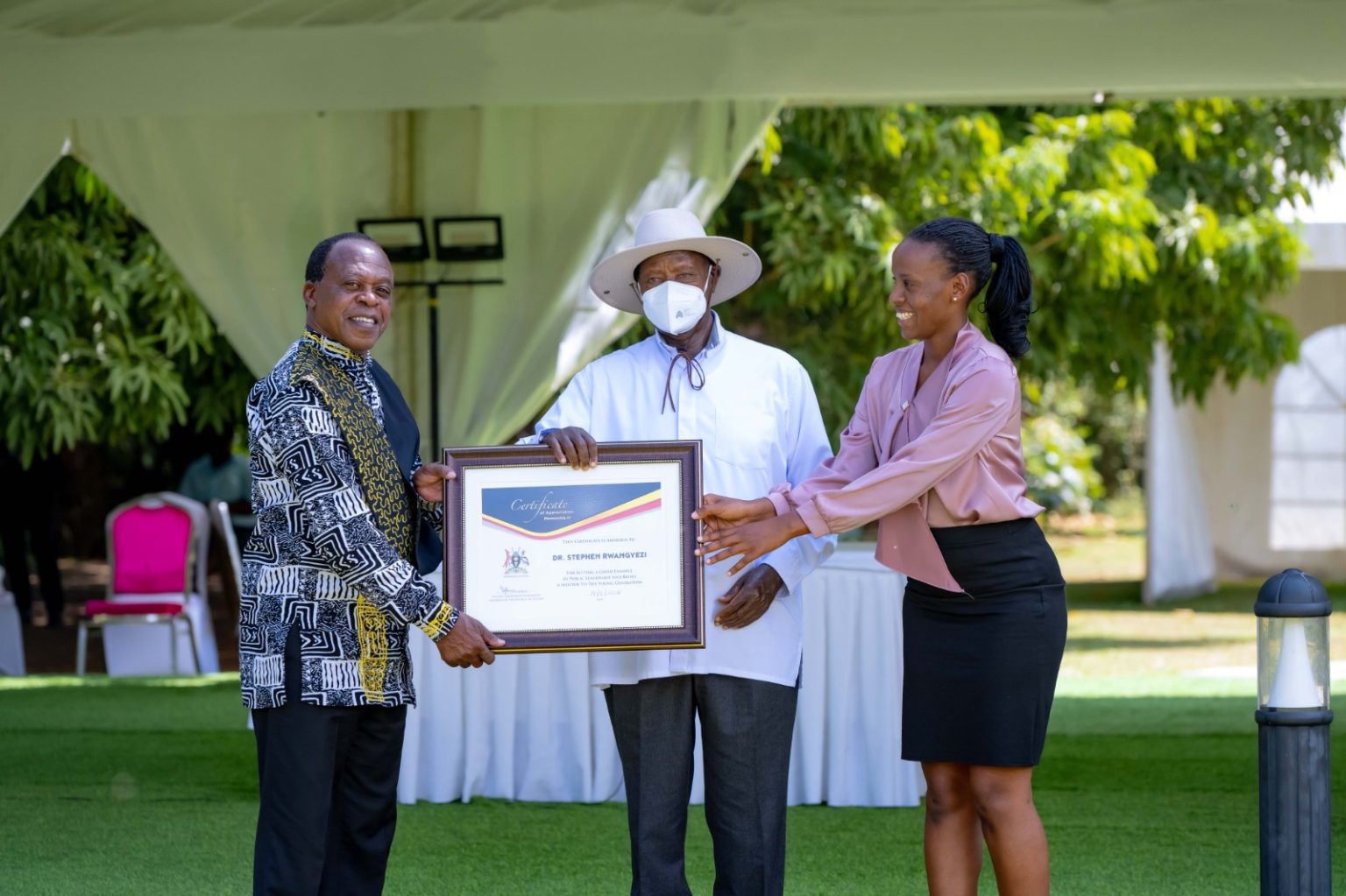 Museveni Awards Matembe, Ogola, Ian Clarke, Cardinal Wamala and Other ...