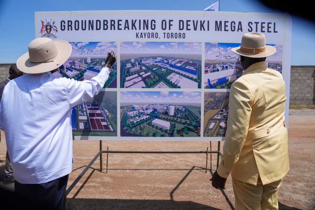 Museveni, Ruto Break Ground for $500m Devki Mega Steel Plant in Tororo ...