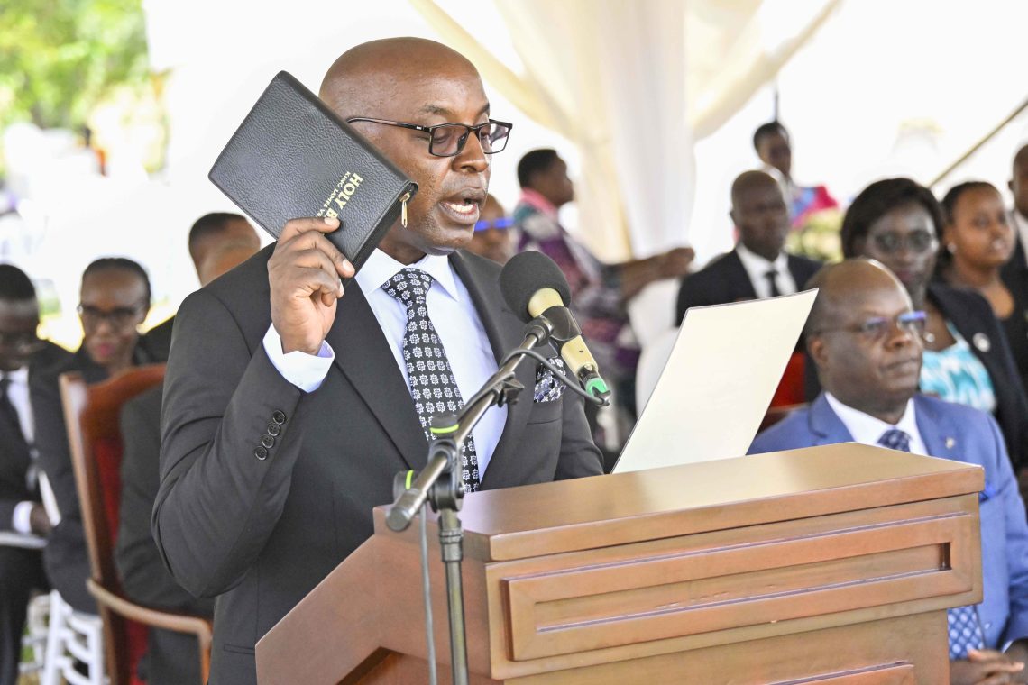 Museveni Hails Judicial Unity as Dr. Flavian Zeija Sworn In as Chief ...